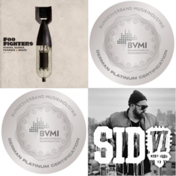 Gold/Platin/Diamond Dezember 2023: BVMI